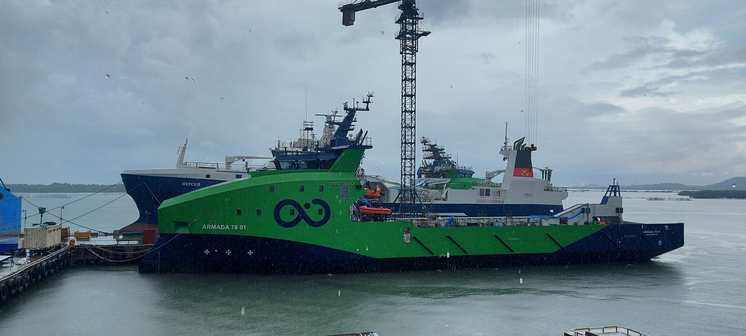 HULL CLEAN AND UNDERWATER INSPECTION VESSEL V934 (ARMADA 7801)